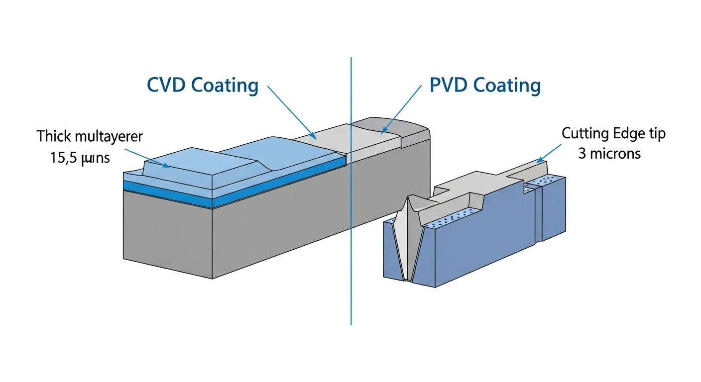 How Insert Coating Impacts Tool Life - Accuratecut